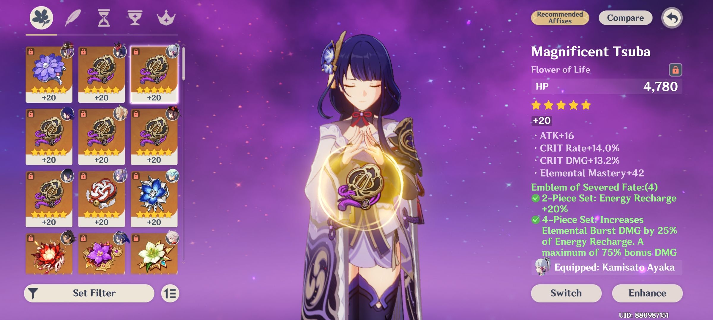 This is what I got from farming for raiden in 3 week time Genshin ...