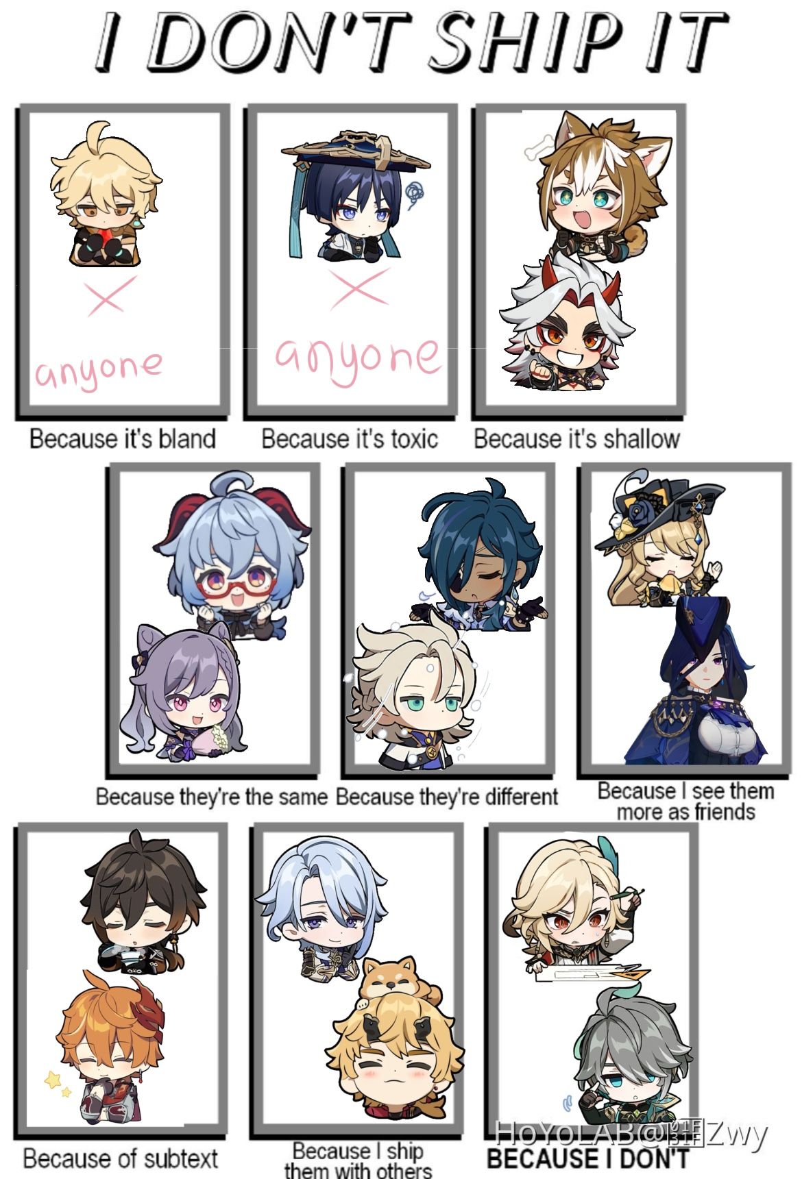 Shipping chart Genshin Impact | HoYoLAB