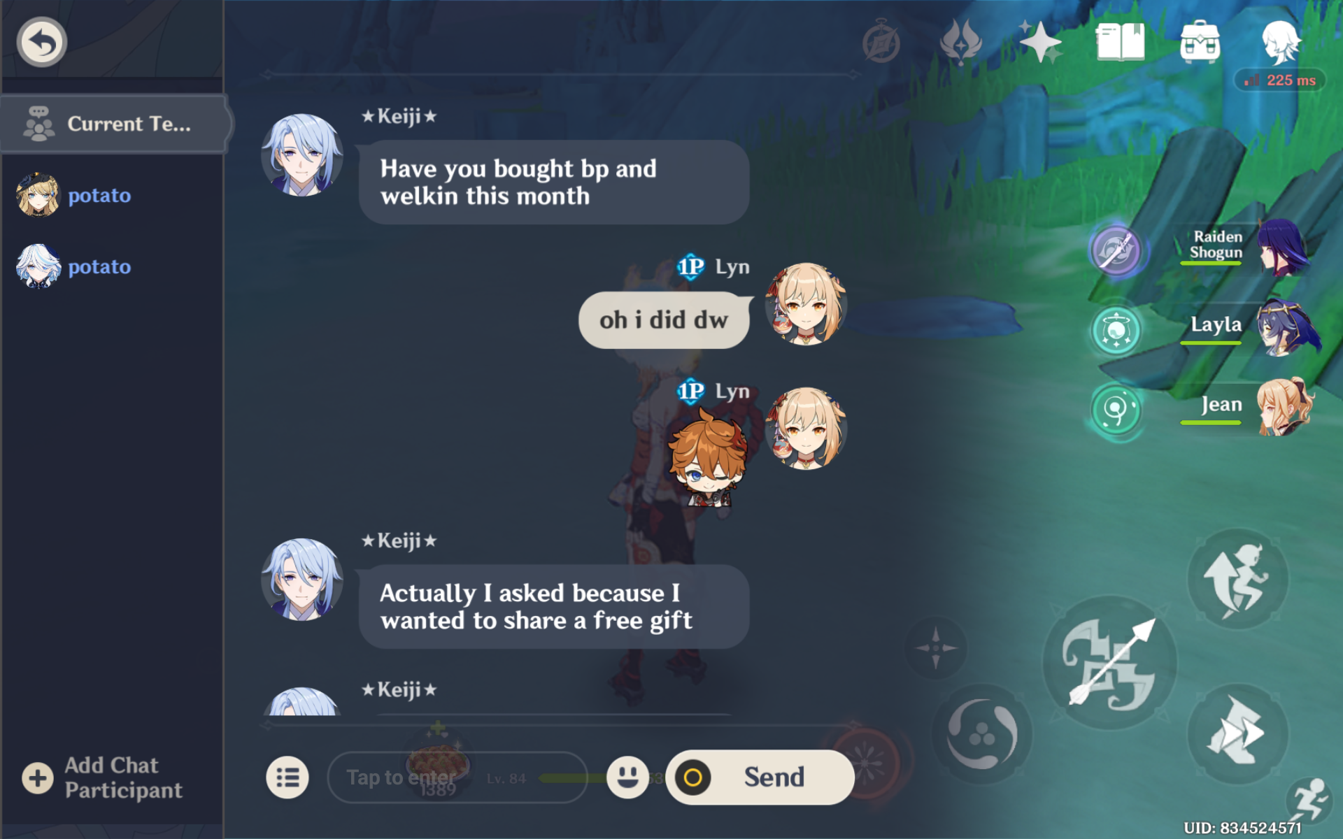 is this real chat Genshin Impact | HoYoLAB