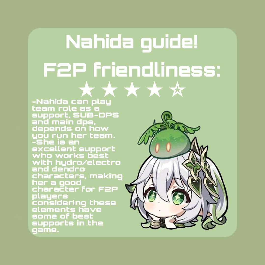 Nahida guide! Genshin Impact | HoYoLAB