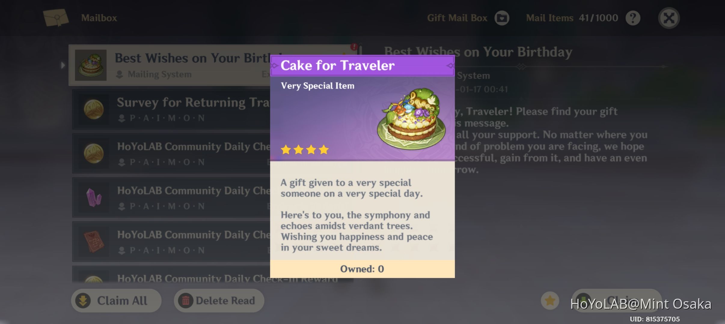 fourth birthday in genshin Genshin Impact | HoYoLAB