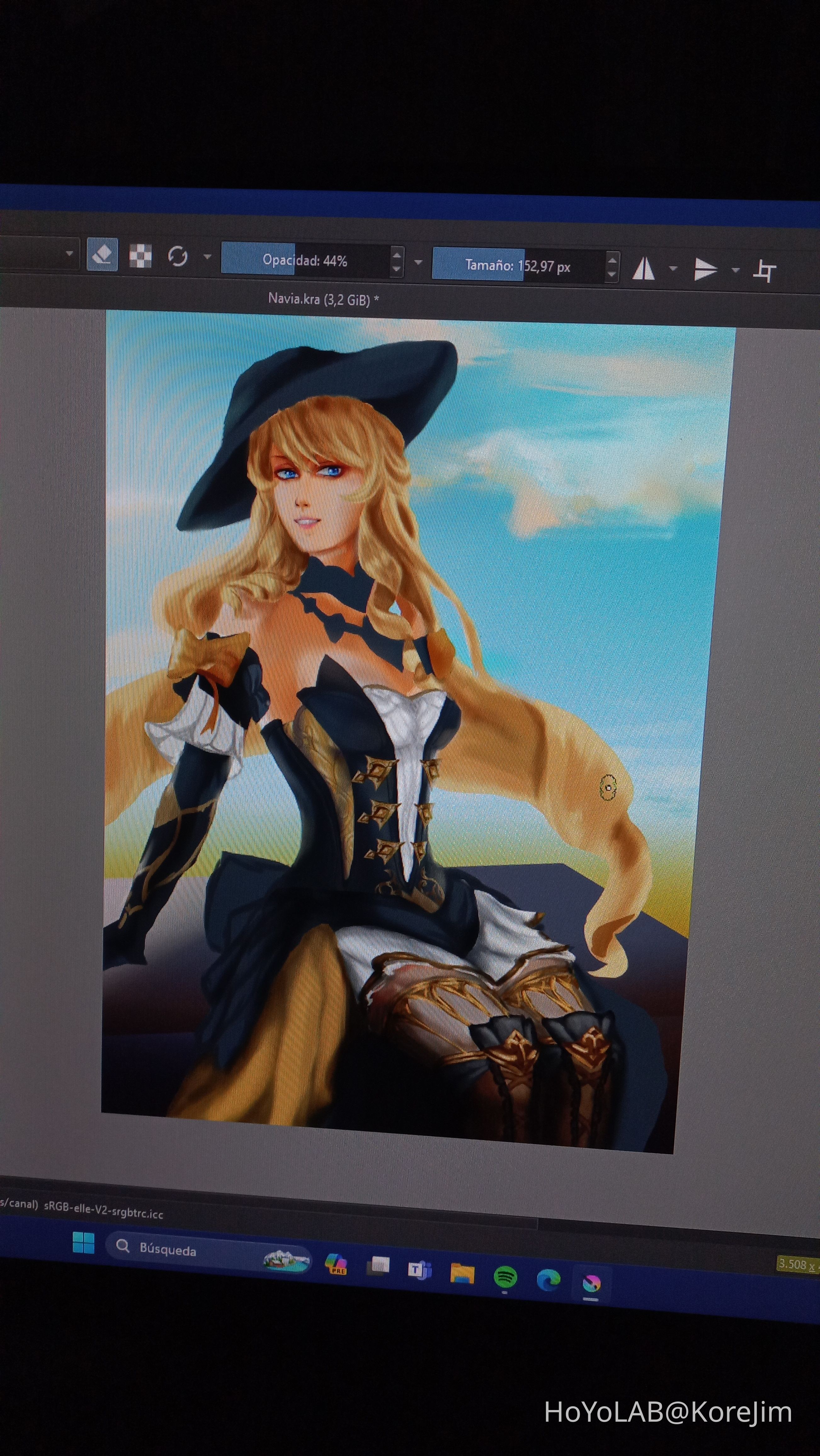 This is how I render Navia 🫶 Genshin Impact | HoYoLAB