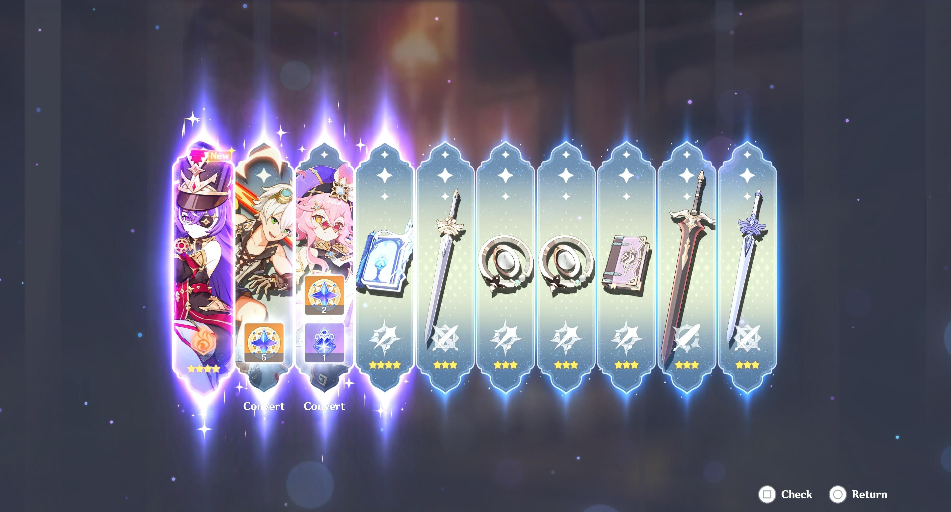 Lucky me. one hella of a 10 pull 😮😎 Genshin Impact | HoYoLAB