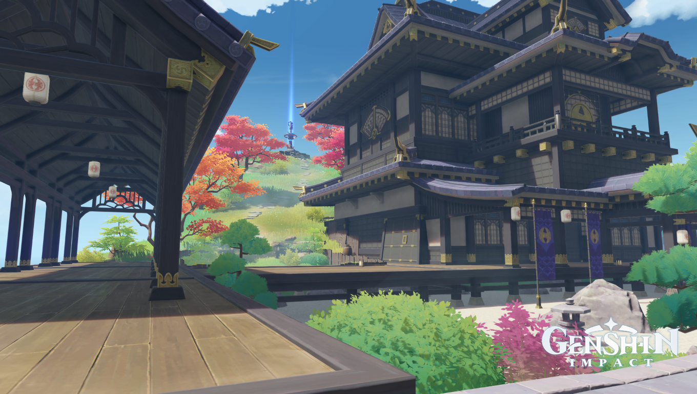 Sceneries with Inazuma's Statues of The Seven! Genshin Impact | HoYoLAB