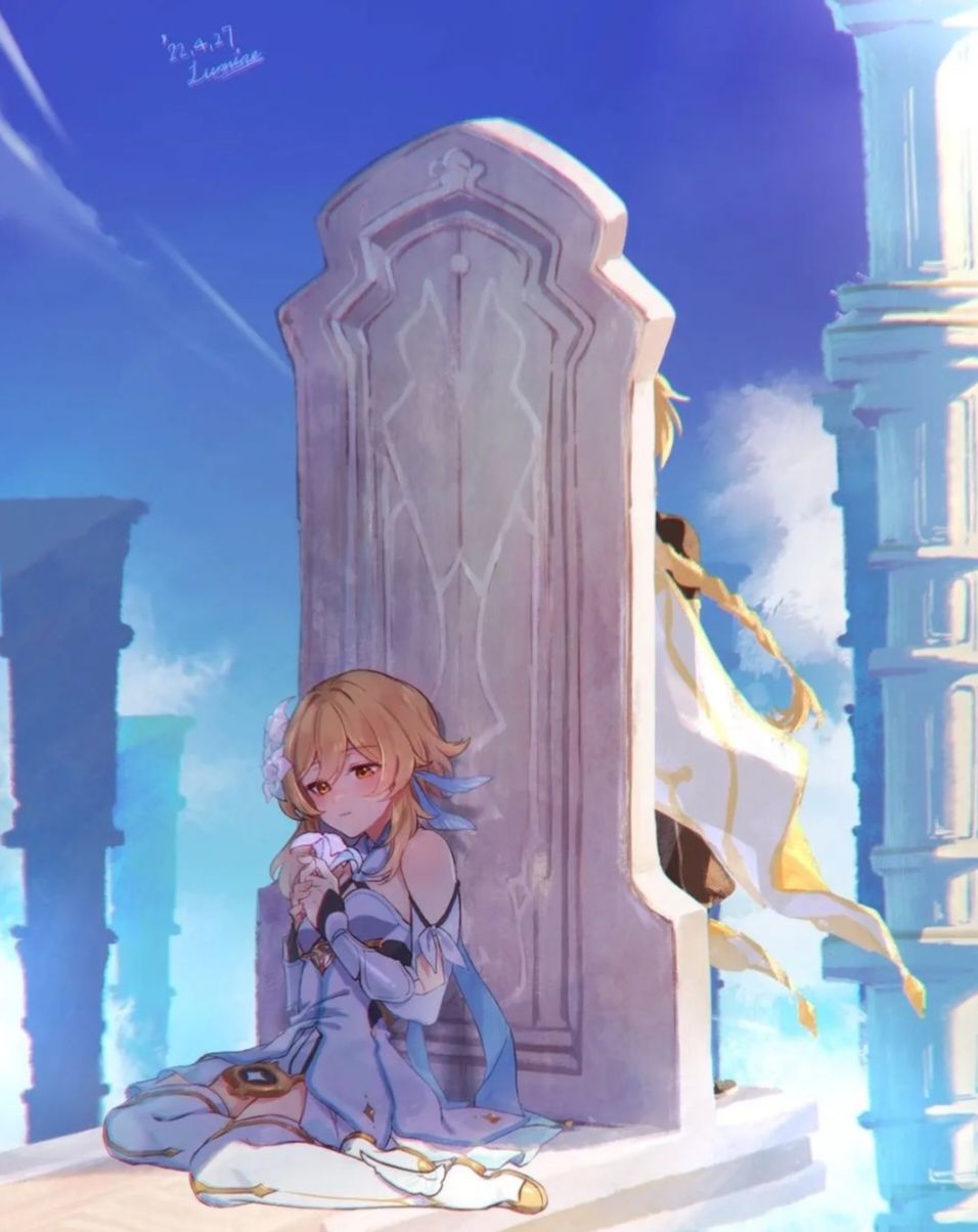 Aether X Lumine Genshin Impact | HoYoLAB