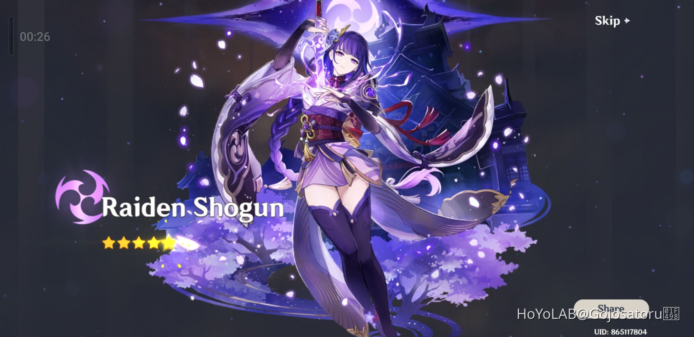 I wish I have C2 Raiden Shogan Genshin Impact | HoYoLAB
