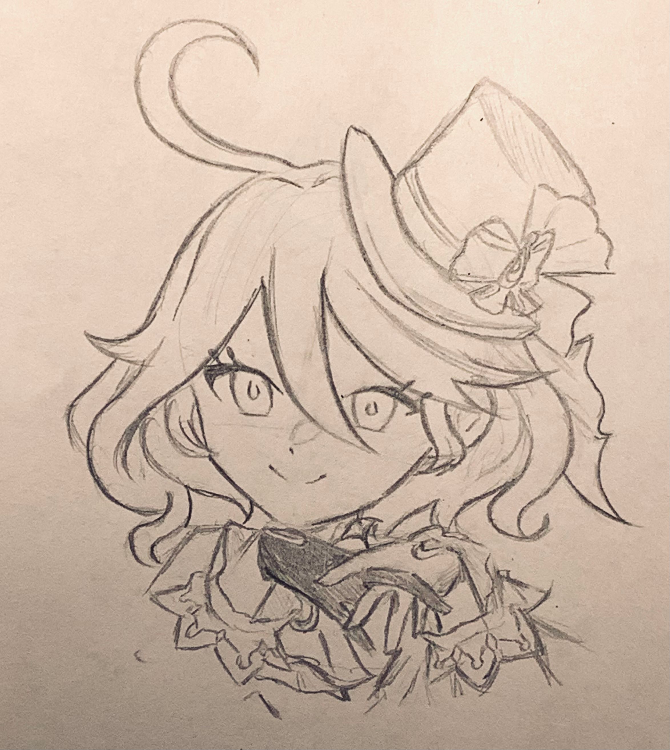 Furina sketch Genshin Impact | HoYoLAB