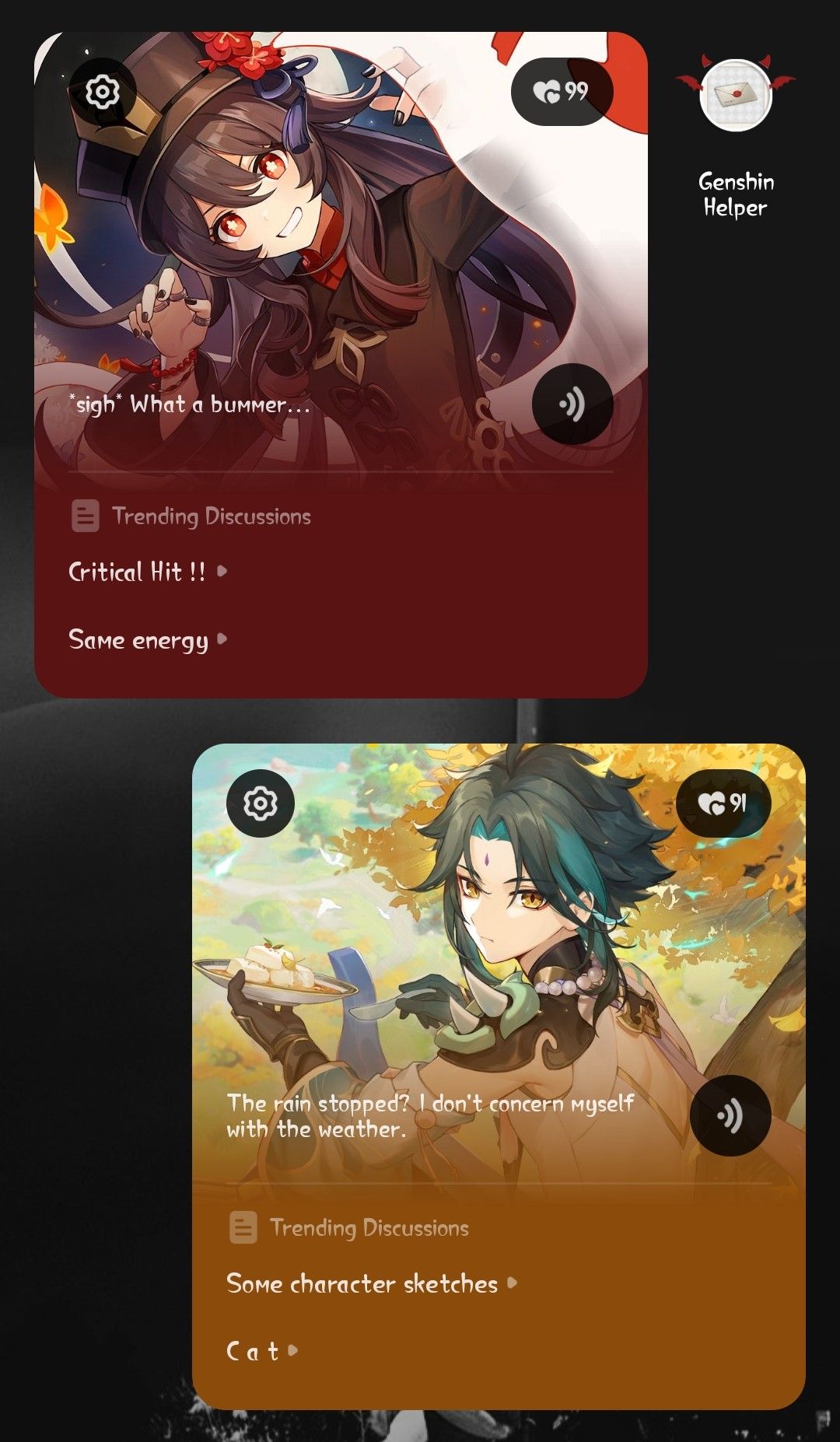 Avatar Frame Issues Hoyolab