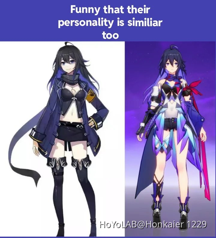 I KNEW that I recognized her hairstyle somewhere! Honkai: Star Rail ...