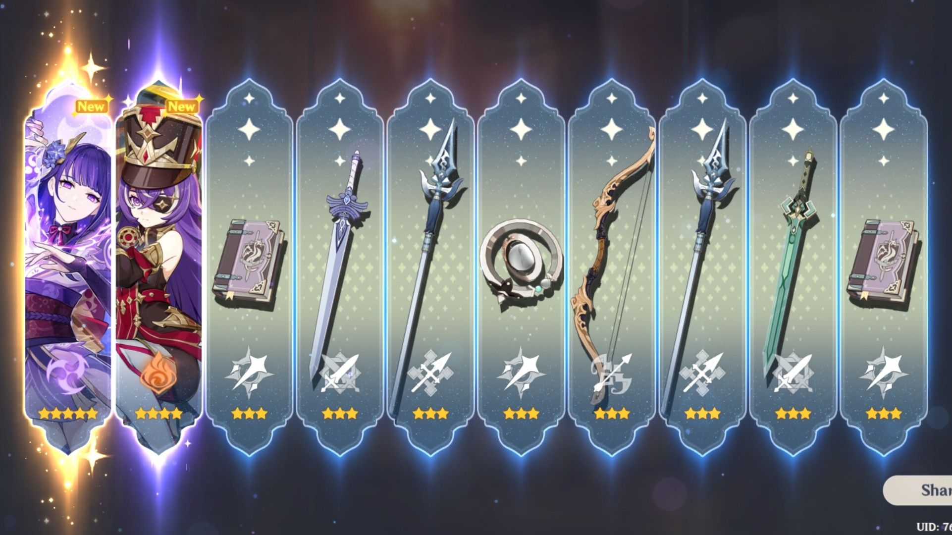 First 5 star Genshin Impact | HoYoLAB