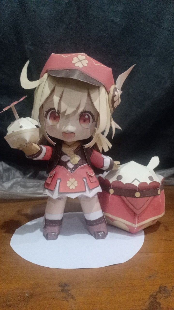 Klee Papercraft!!🐰💥🍀 Genshin Impact | HoYoLAB