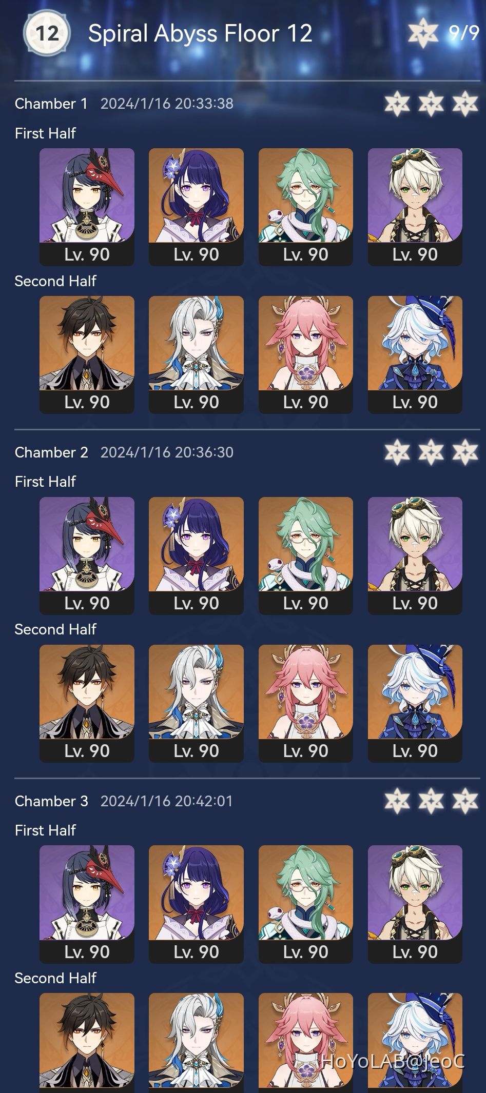 4.3 Abyss (round 2) Genshin Impact | HoYoLAB