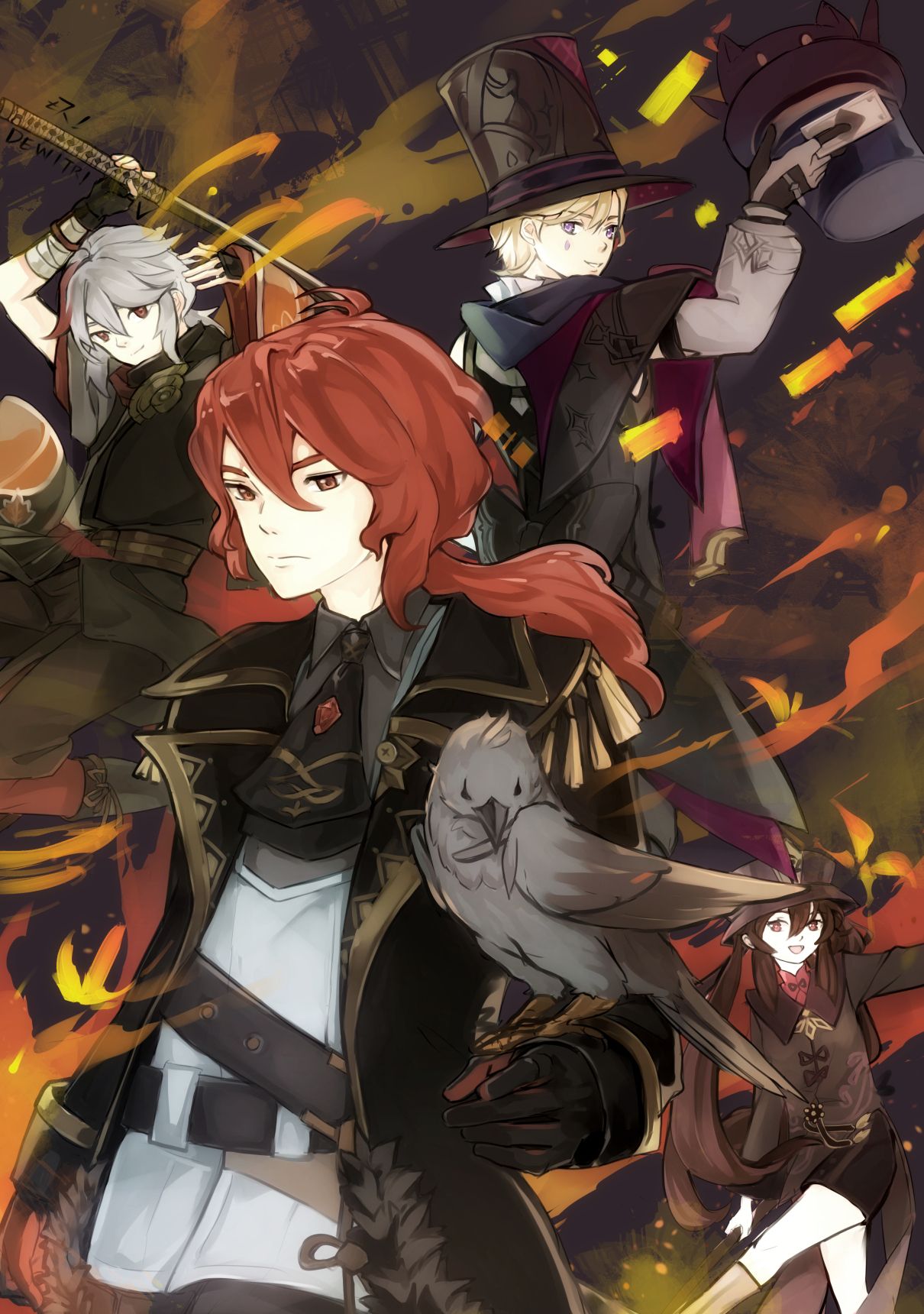 the reds Genshin Impact | HoYoLAB