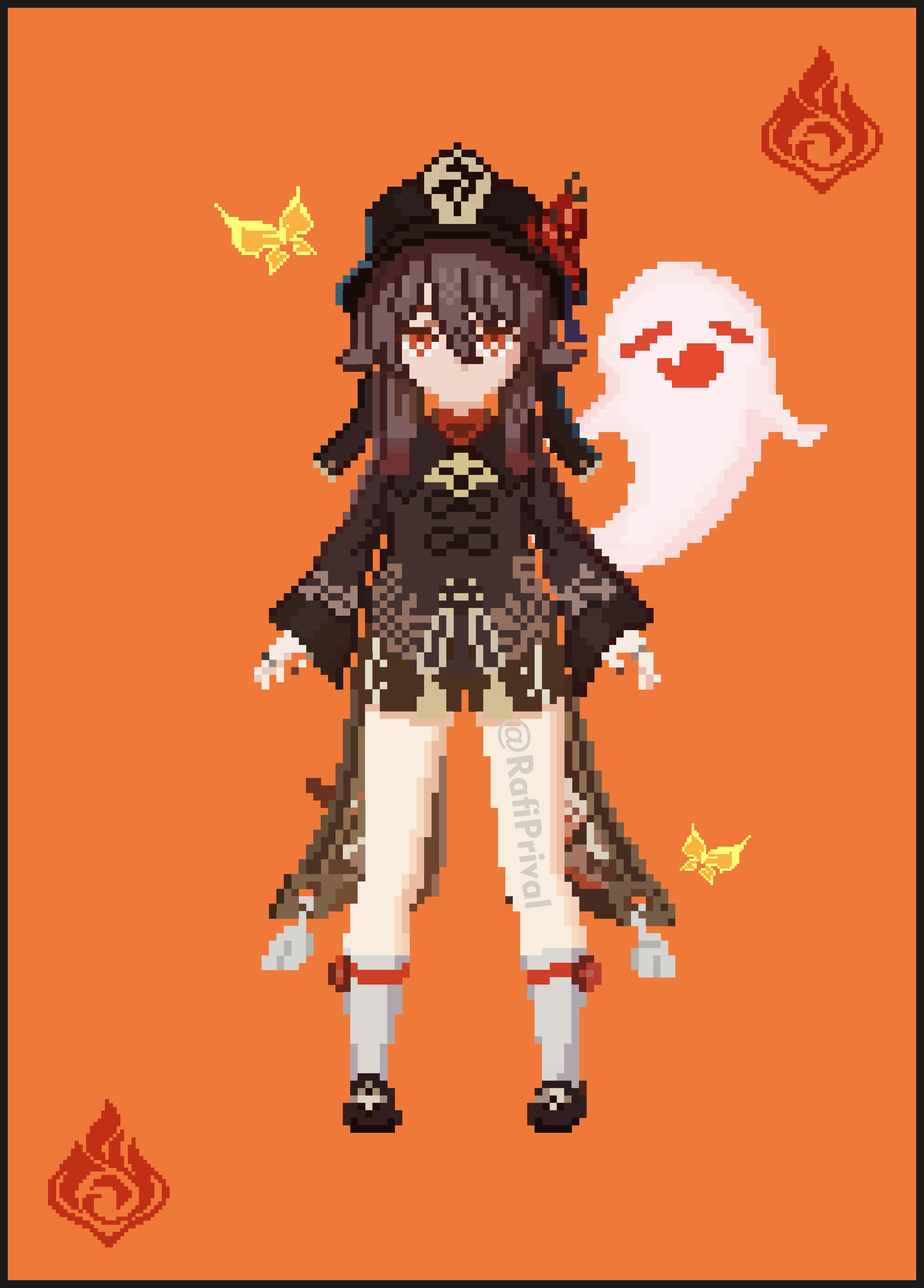 Hu Tao Chibi Genshin Impact | HoYoLAB