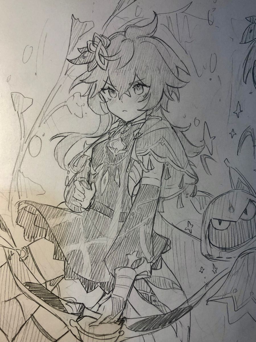 Don’t know how to feel about this drawing Genshin Impact | HoYoLAB