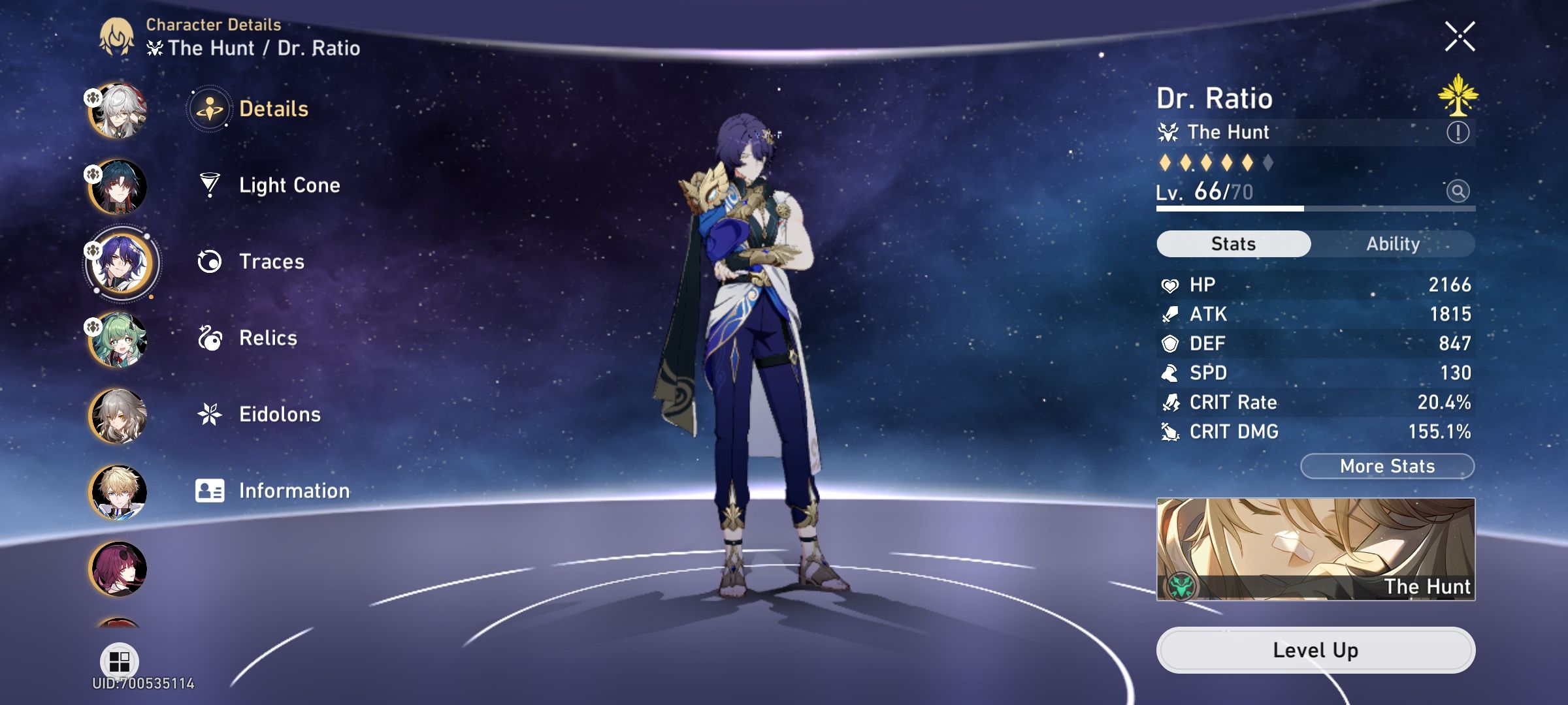 My Ratio Build (uncompleted) Honkai: Star Rail | HoYoLAB