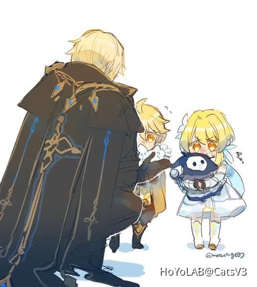 Dainsleif siendo un gran hermano mayor 💖 Genshin Impact | HoYoLAB