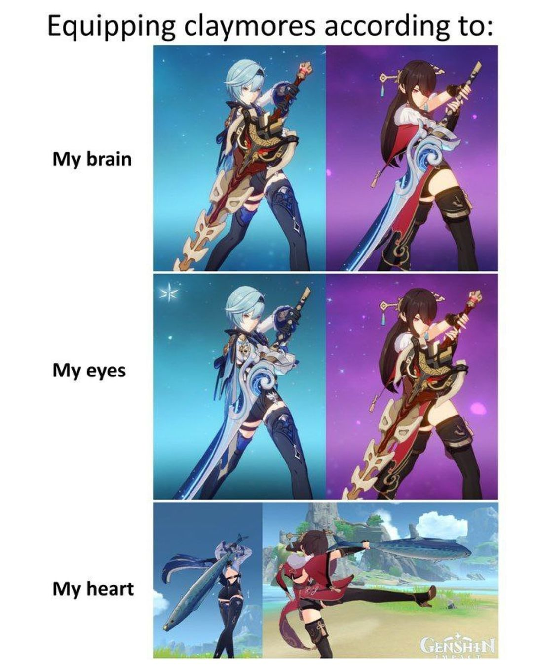 Fish Claymore Genshin Impact | HoYoLAB