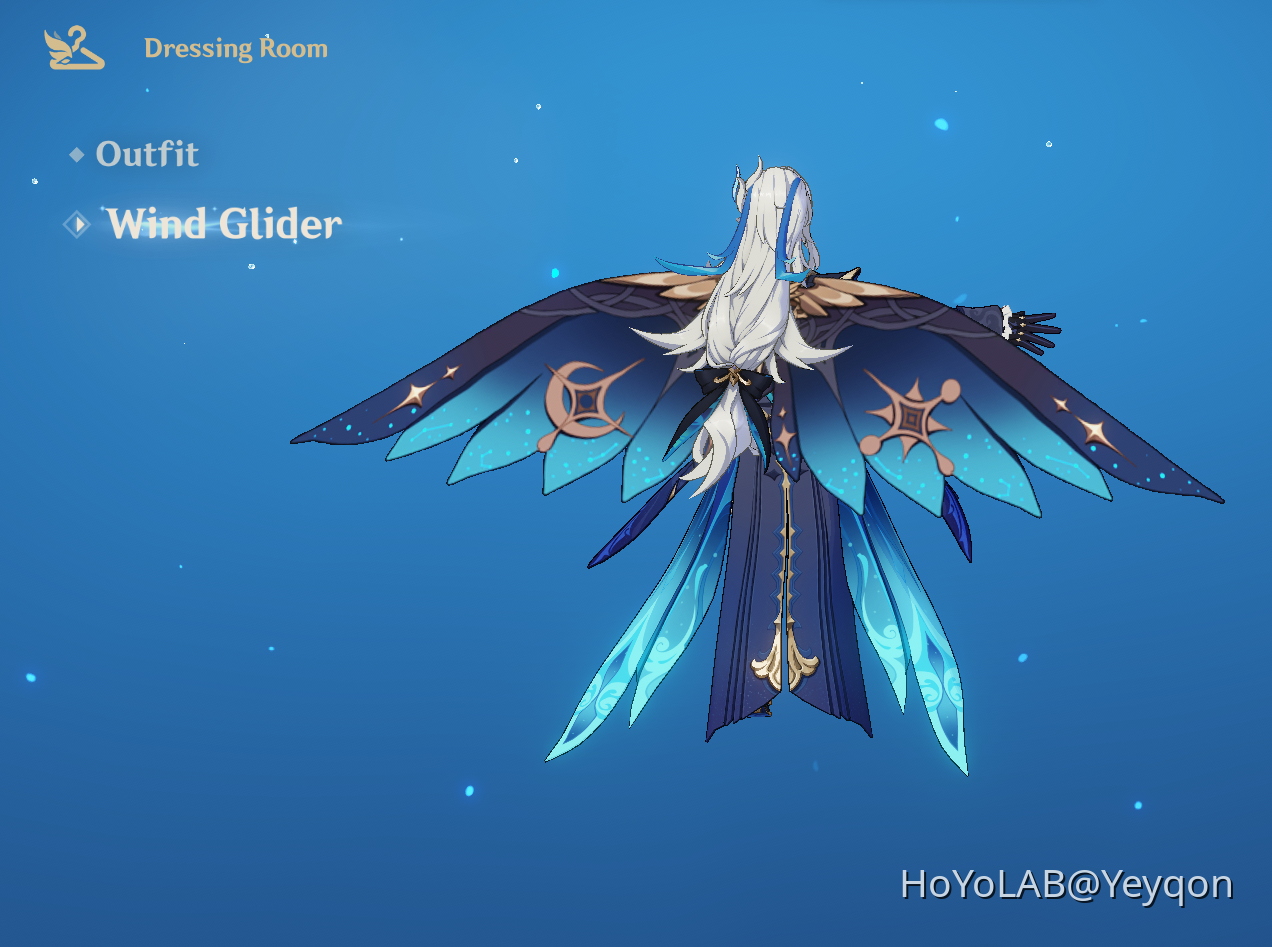 this wind glider matches Neuvi so well! Genshin Impact | HoYoLAB