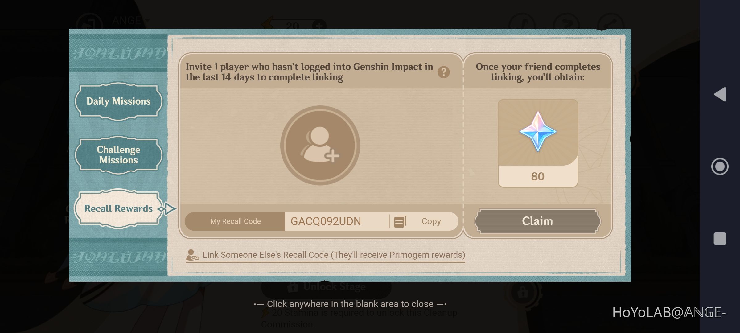 WEB EVENT:Lean, Mean, Cleaning Machine! Genshin Impact | HoYoLAB