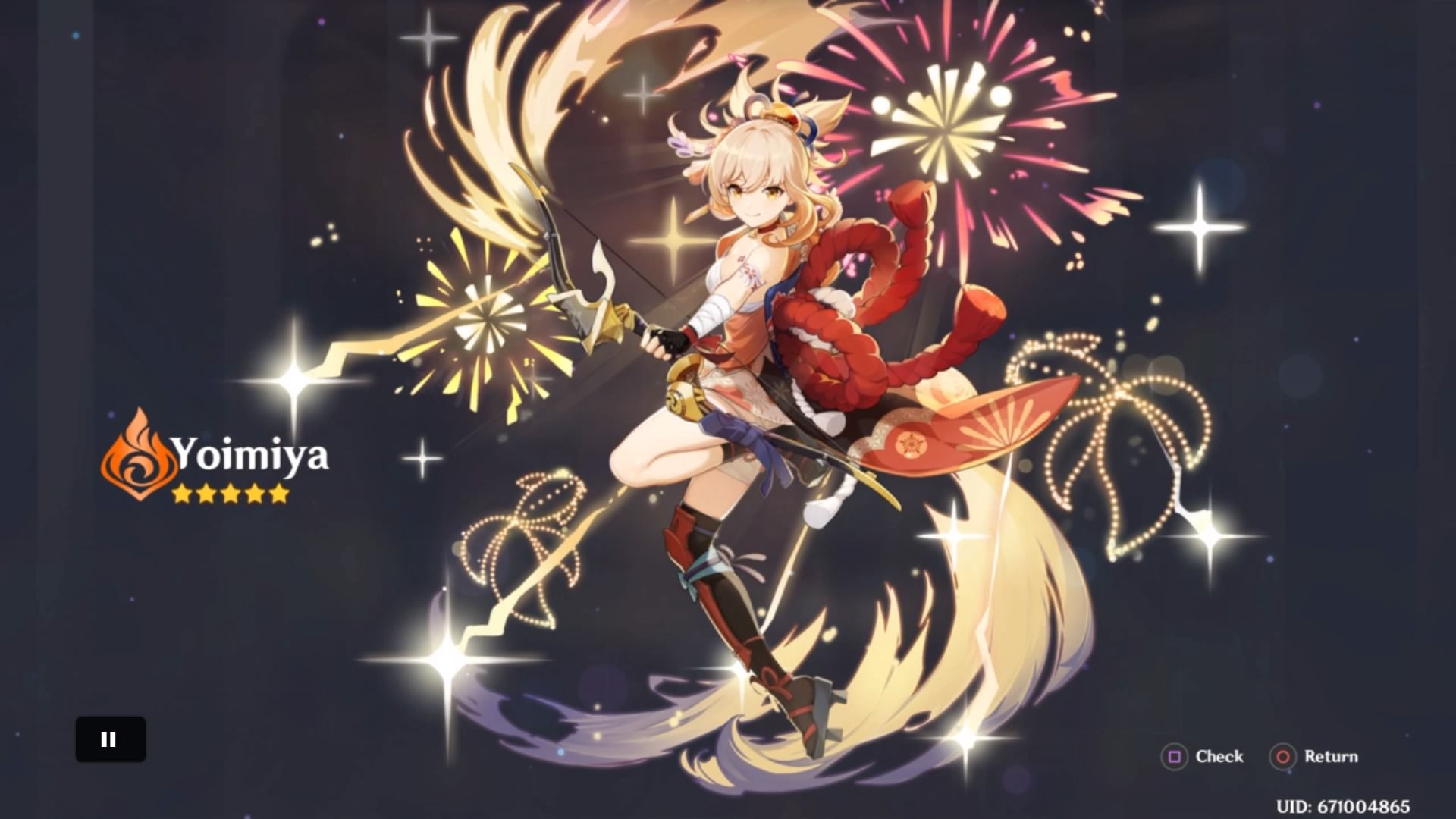 finely pulled yoimia only took 80 pulls, atleast i won the 50/50 ...