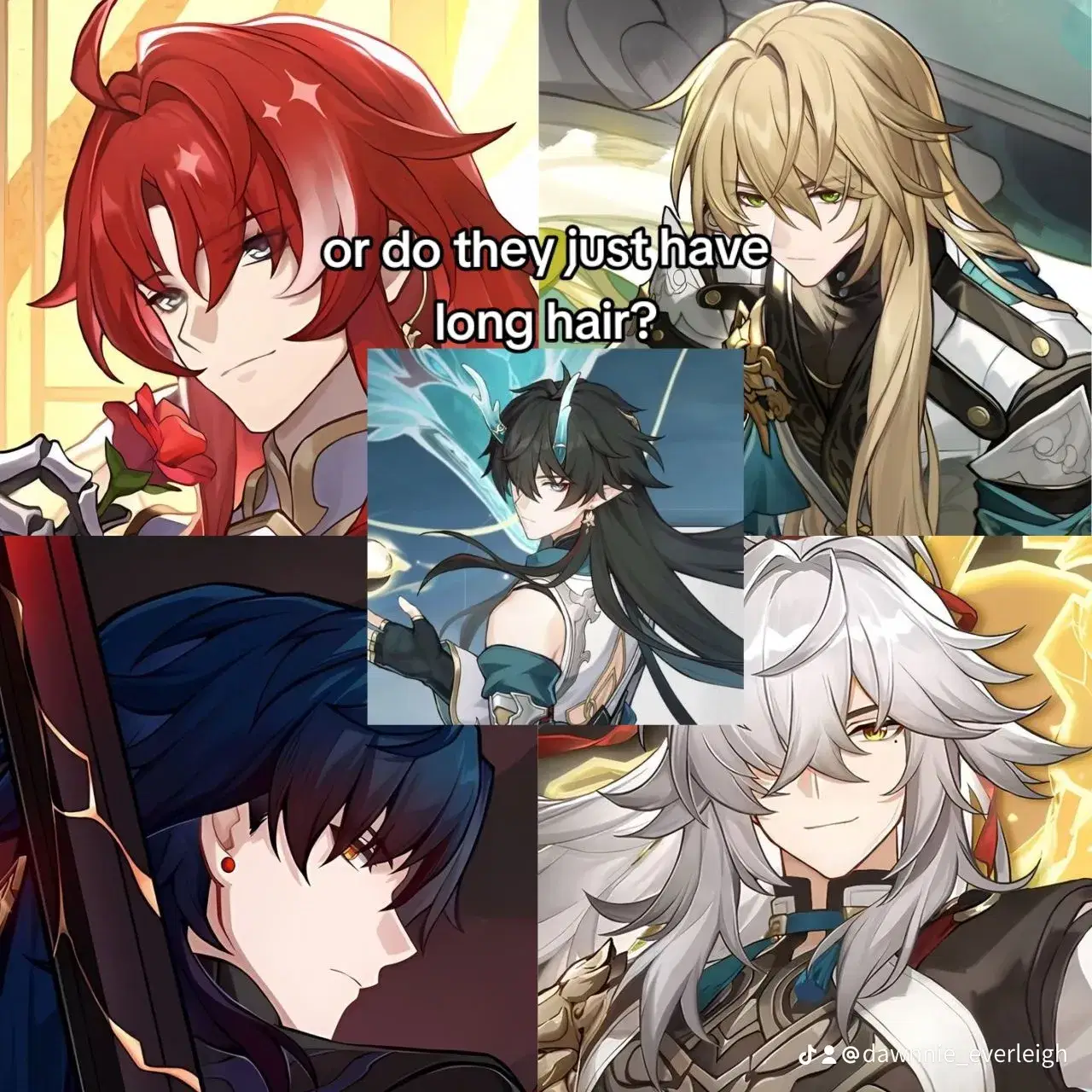 LONG HAIRED HSR MEN>>> Honkai: Star Rail | HoYoLAB