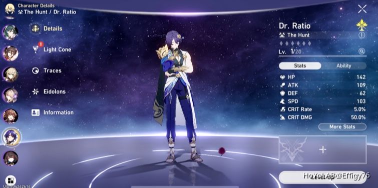 Free Dr. Ratio! Any build suggestions? Let’s get Ratio’d! Honkai: Star ...