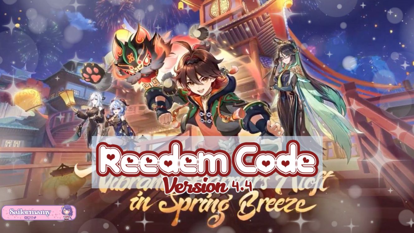 New Redeem Codes - Version 4.4 Genshin Impact Genshin Impact | HoYoLAB