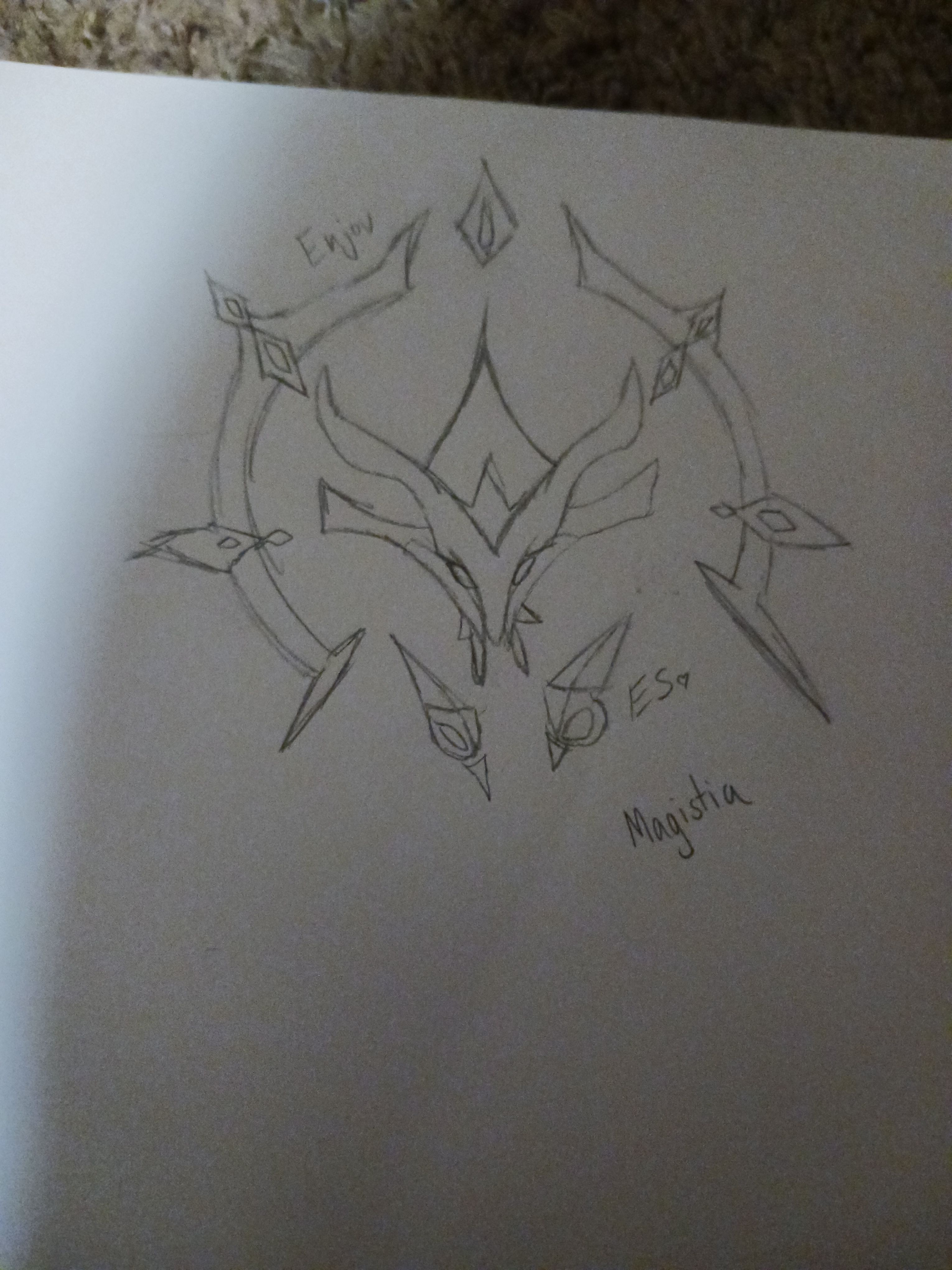 Enjou drawing Genshin Impact | HoYoLAB