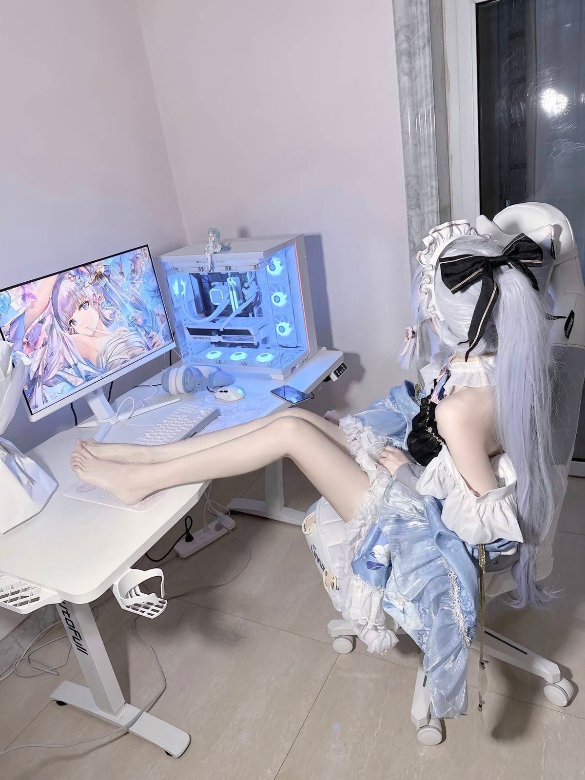 Ayaka with Pc Genshin Impact | HoYoLAB