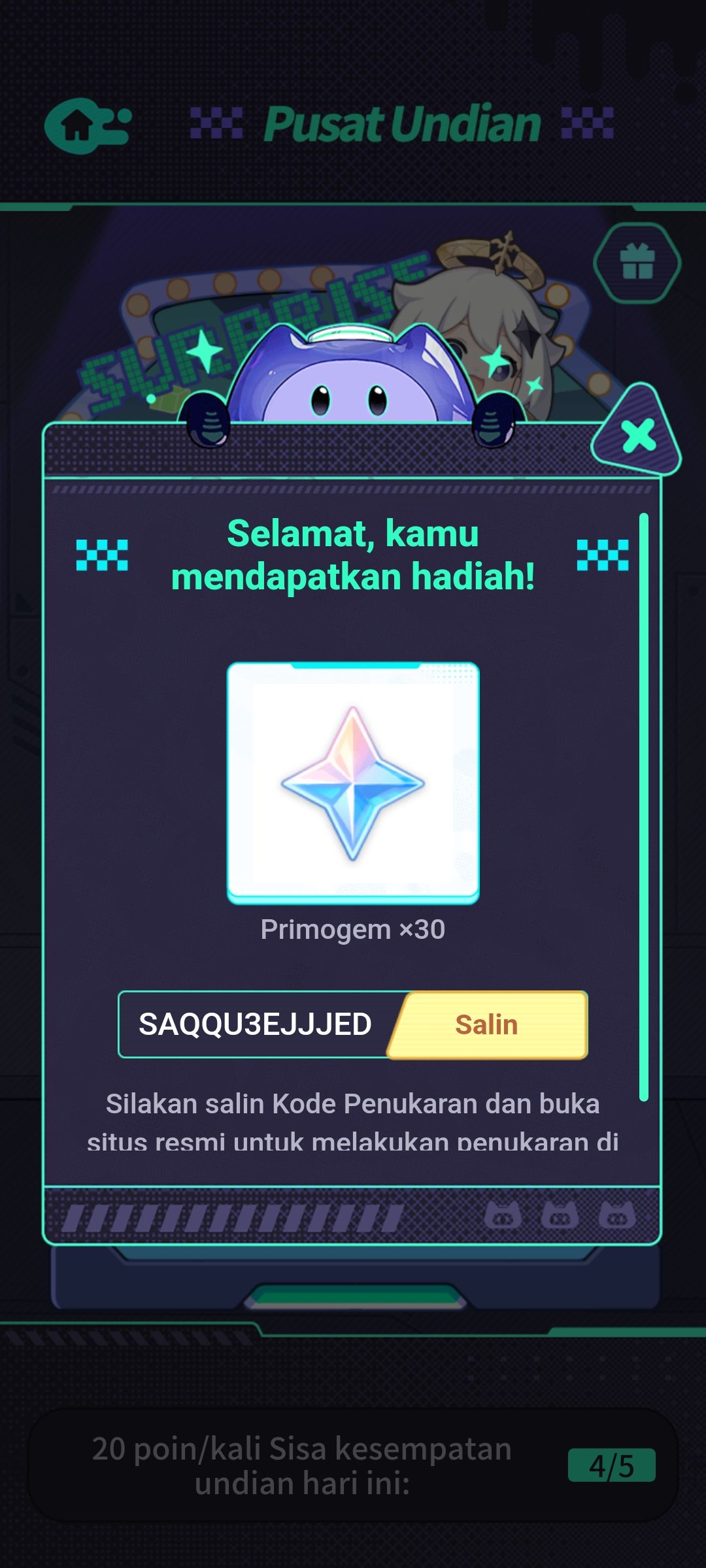 Akhirnya menang dari bot Genshin Impact | HoYoLAB