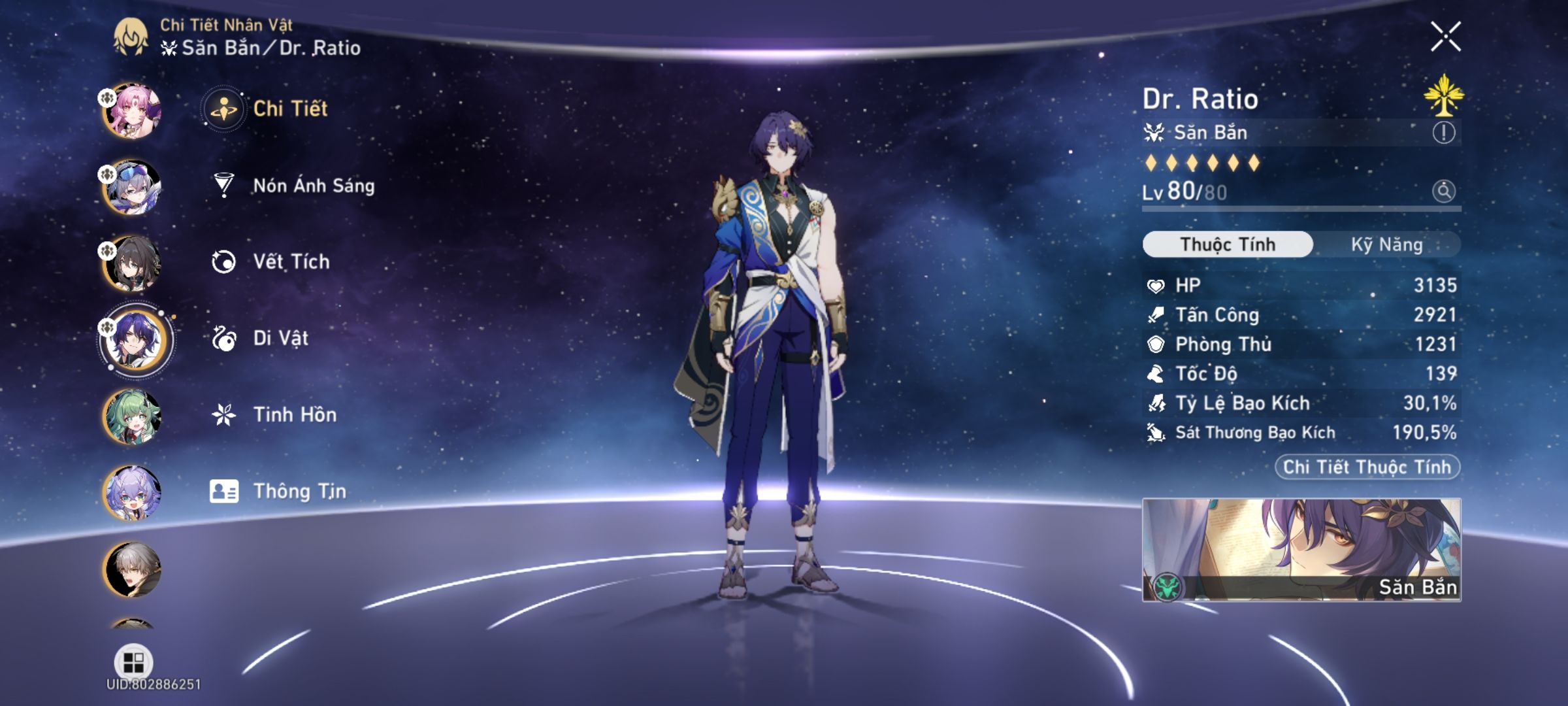 Mình build dr.ratio vậy được chưa mn 🤔 Honkai: Star Rail | HoYoLAB
