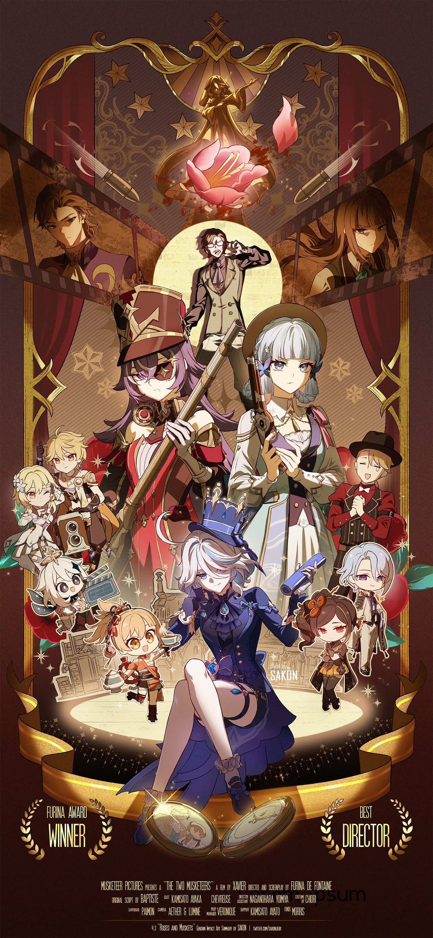 𝟒.𝟑 𝐑𝐨𝐬𝐞𝐬 𝐚𝐧𝐝 𝐌𝐮𝐬𝐤𝐞𝐭𝐬 Genshin Impact | HoYoLAB