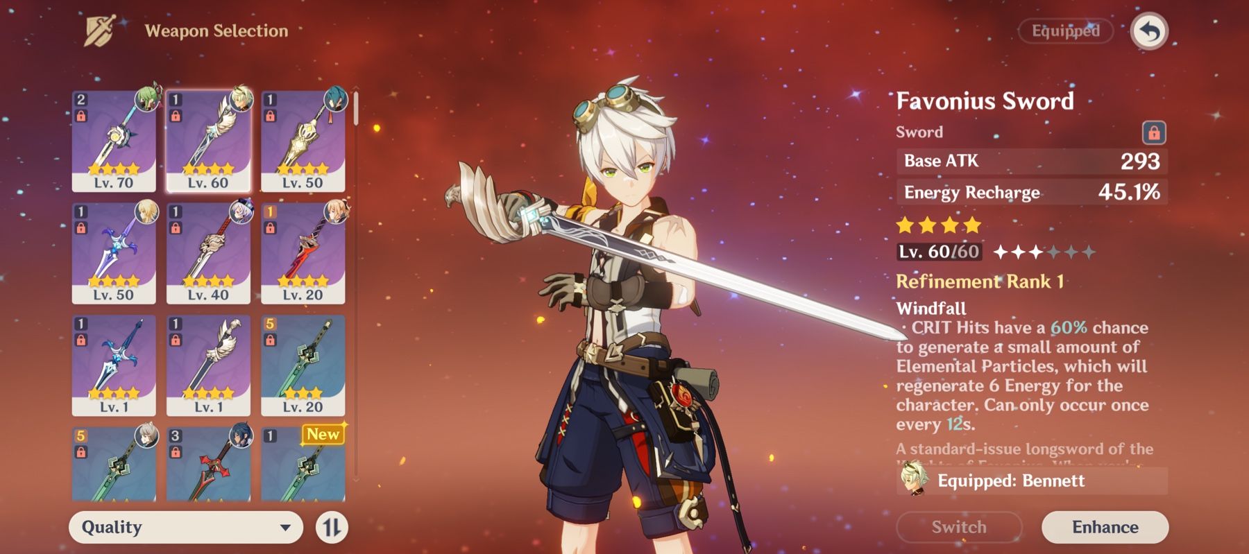 Which sword is good for bennet? Genshin Impact | HoYoLAB