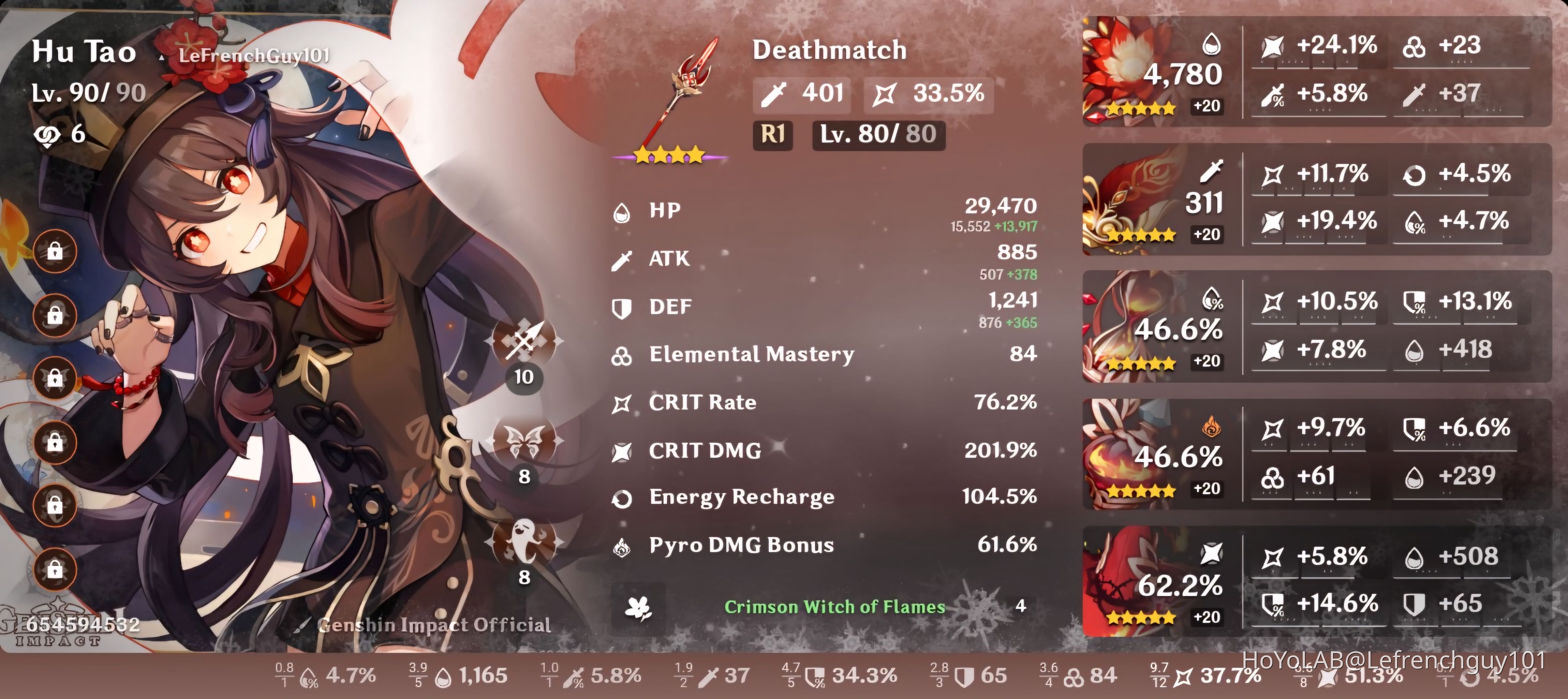 hu tao build Genshin Impact | HoYoLAB