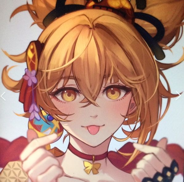 Yoimiya drawings hopefully I win took so long Genshin Impact | HoYoLAB