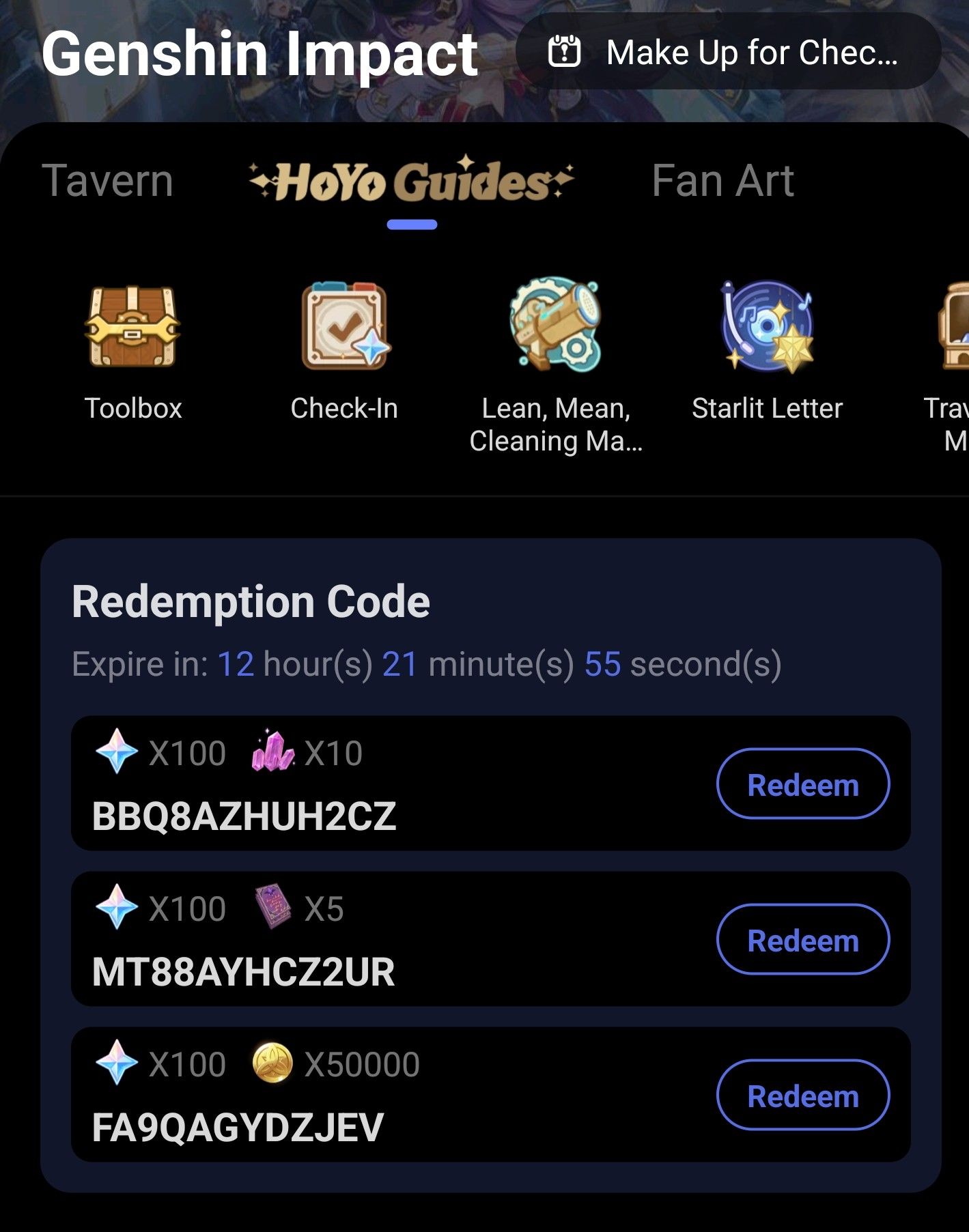NEW REDEMPTION CODES!! 🌟 Genshin Impact | HoYoLAB