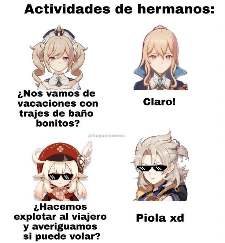 MEMES DE GENSHIN PARTE 5 Genshin Impact | HoYoLAB