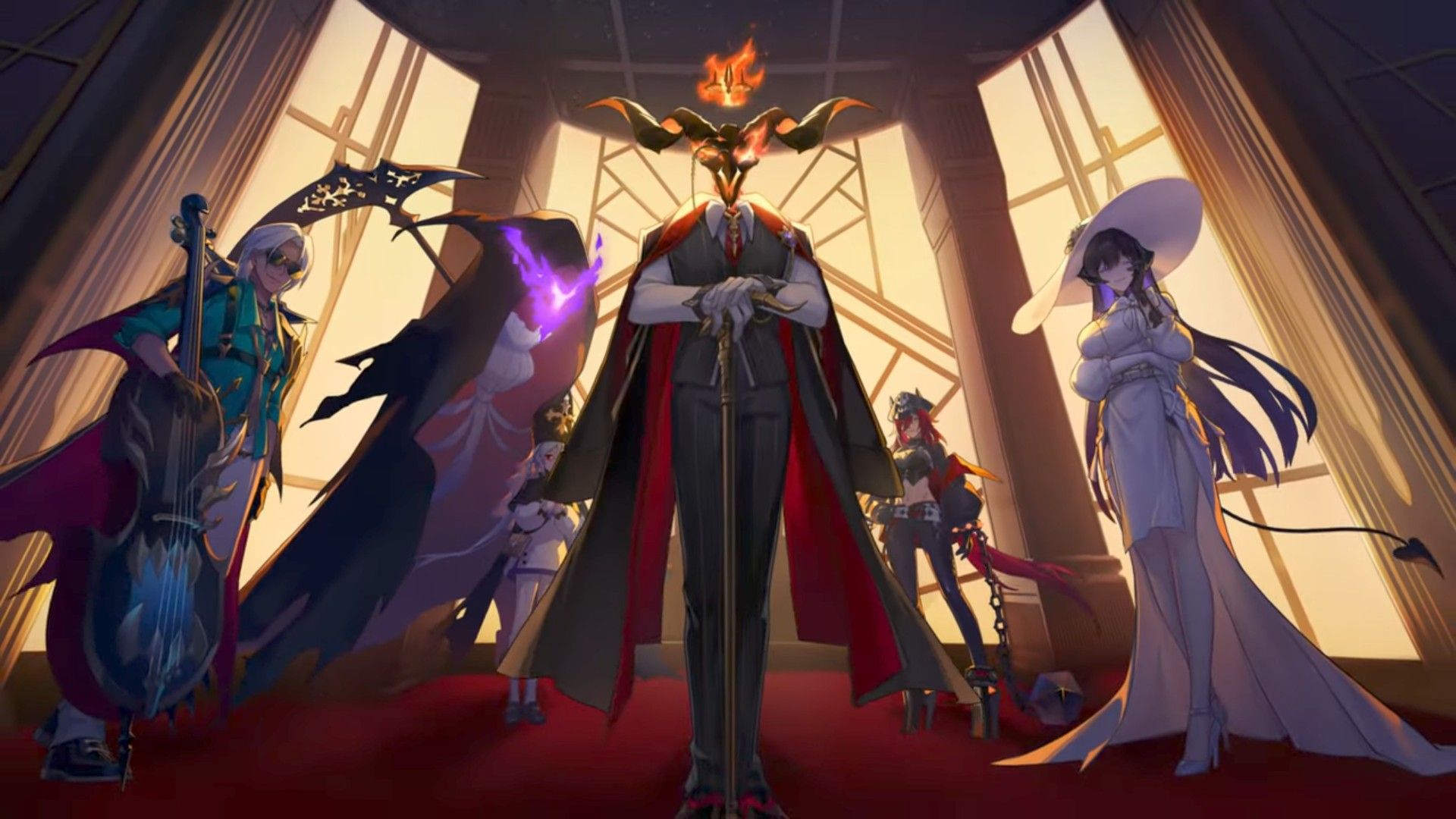 Fetora, Ifrit - the duke of inferno, ever-flame mansion, with his ...