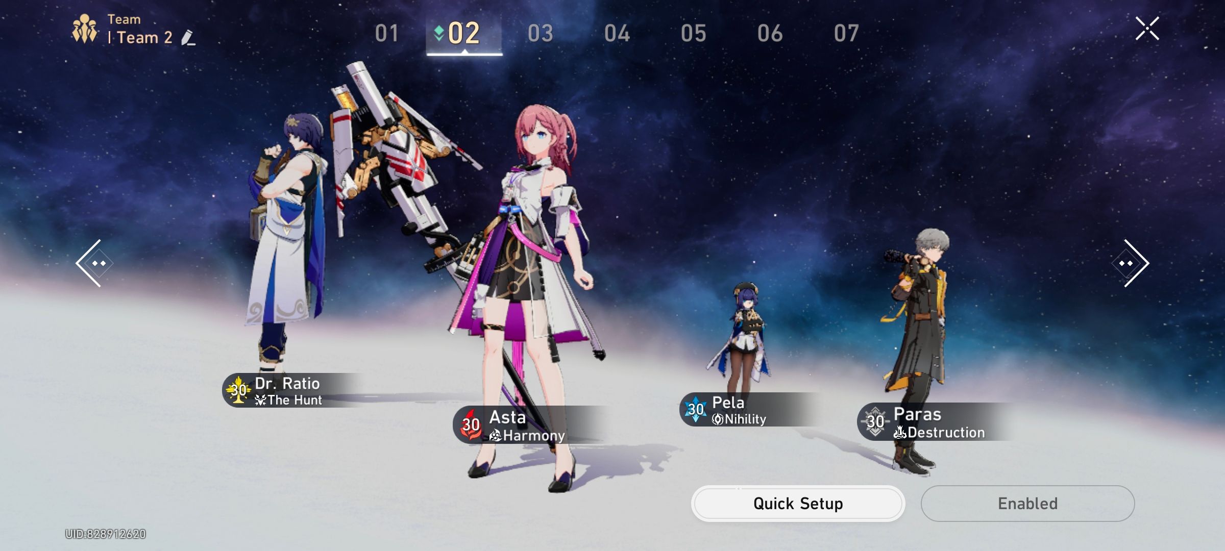 Dr ration F2p Team Honkai: Star Rail | HoYoLAB