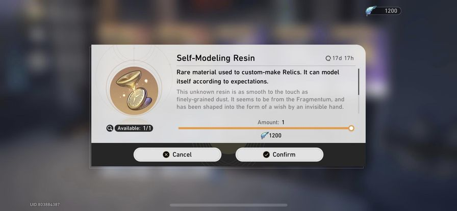 Self Modeling Resin got me something good Honkai: Star Rail | HoYoLAB