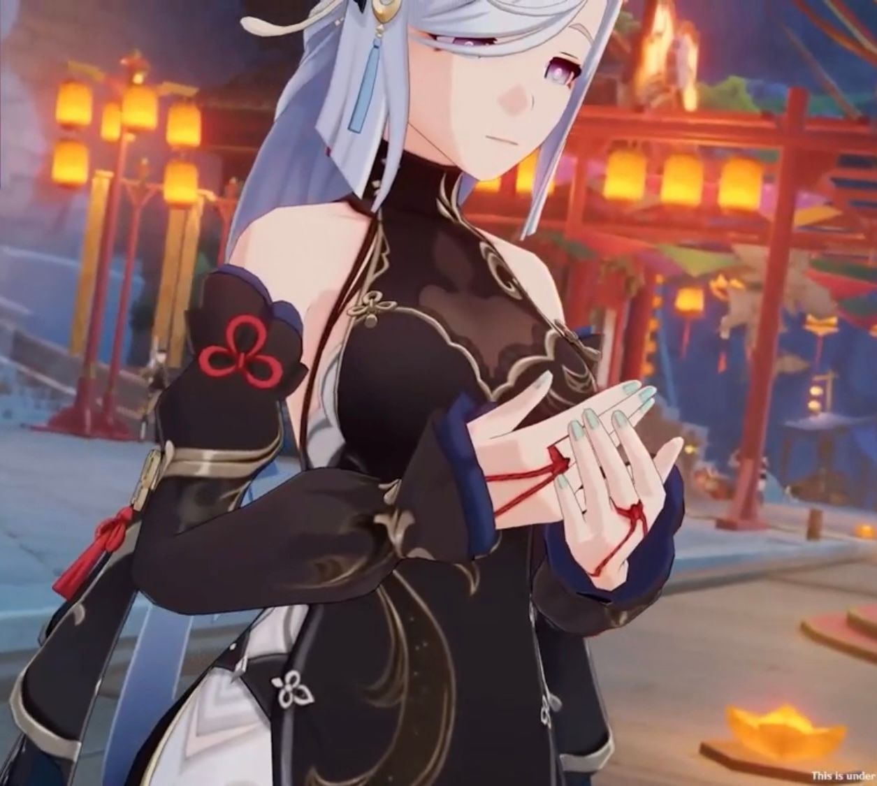 Shenhe’s New Lantern Rite Skin 😳 Genshin Impact | HoYoLAB