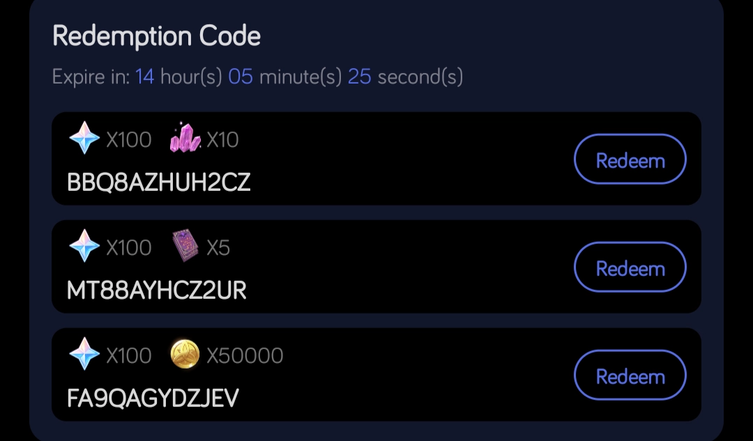 Redemption Code Expire in: 8 hour(s) Genshin Impact | HoYoLAB