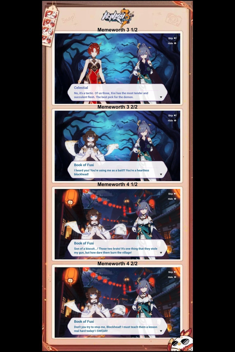 Fu Hua (Collage, Screenshot, Memes) Honkai Impact 3rd | HoYoLAB