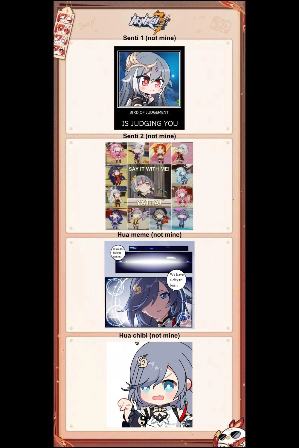 Fu Hua (Collage, Screenshot, Memes) Honkai Impact 3rd | HoYoLAB