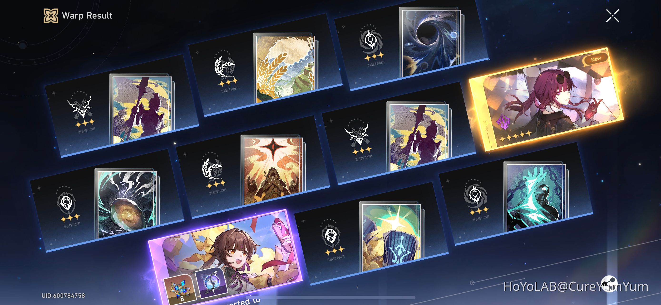 My hsr pulls the other day 👀 Honkai: Star Rail | HoYoLAB