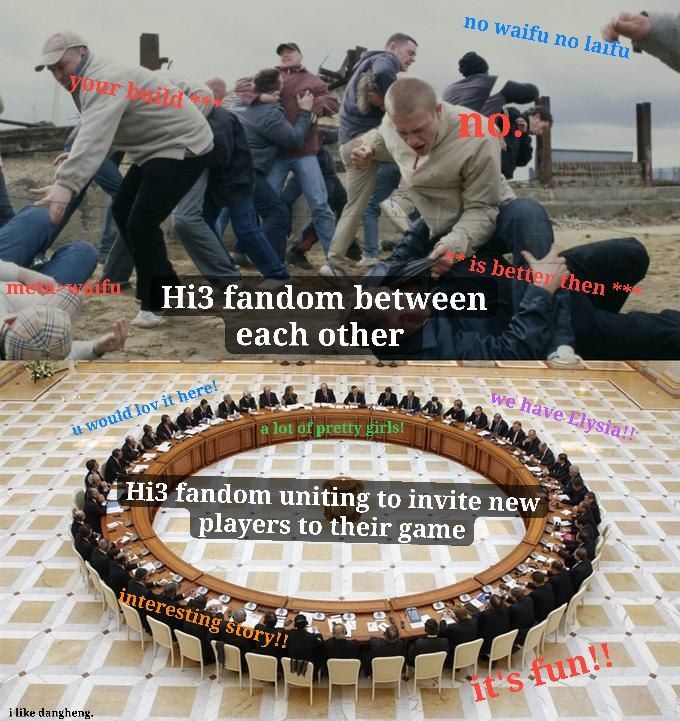 I made a meme based on a real experience here Honkai Impact 3rd | HoYoLAB