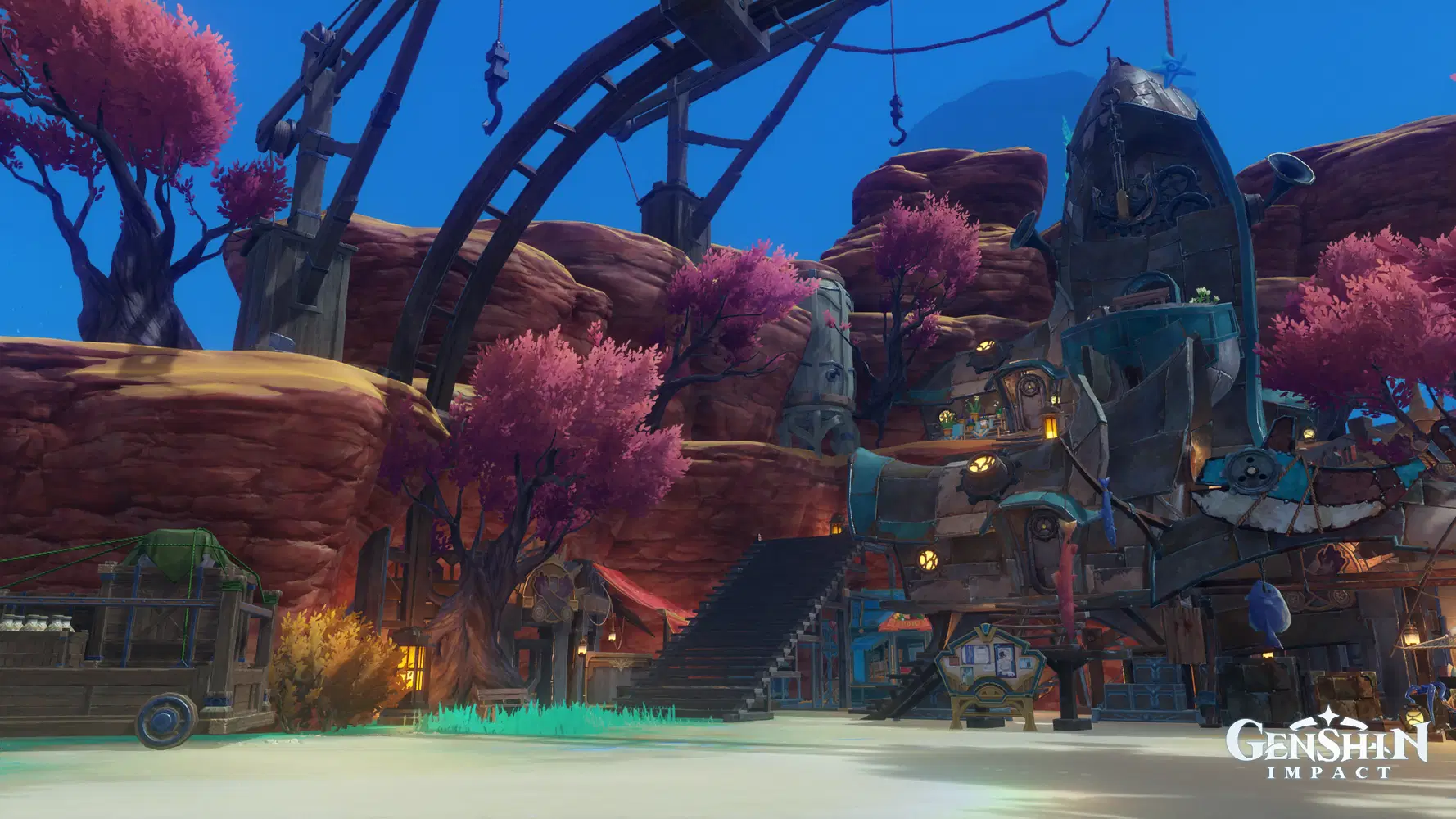 Scrap Town Build in my Serenitea Pot Genshin Impact | HoYoLAB