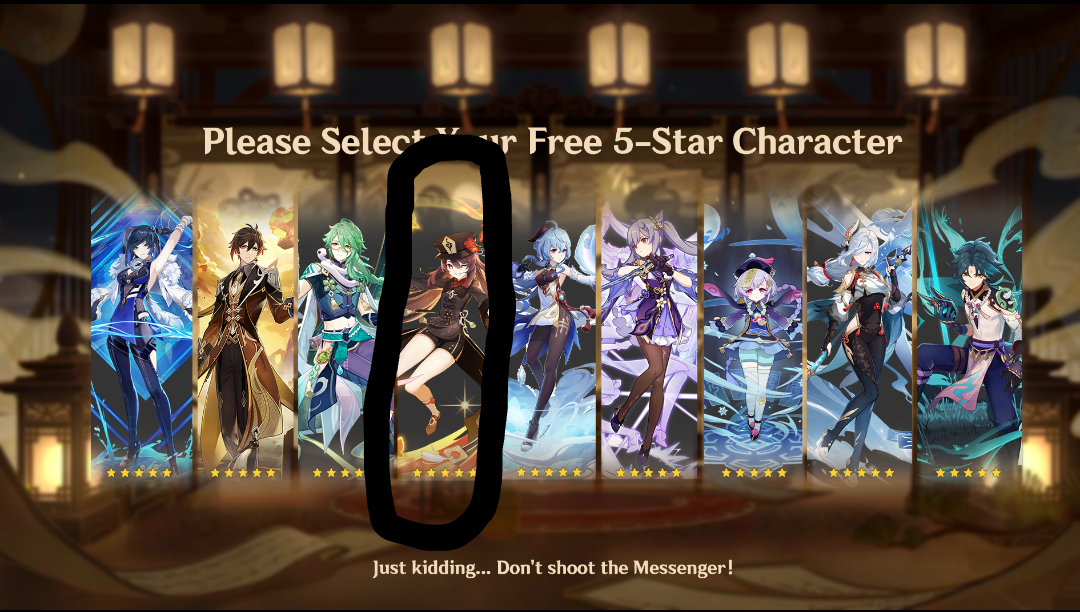 I don't have a good pyro character for my team yet. So it's between Hu ...