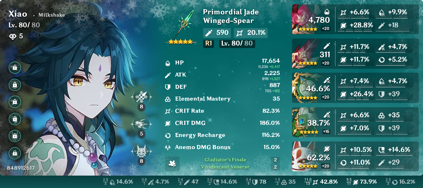 Day 6 of only Xiao Genshin Impact | HoYoLAB